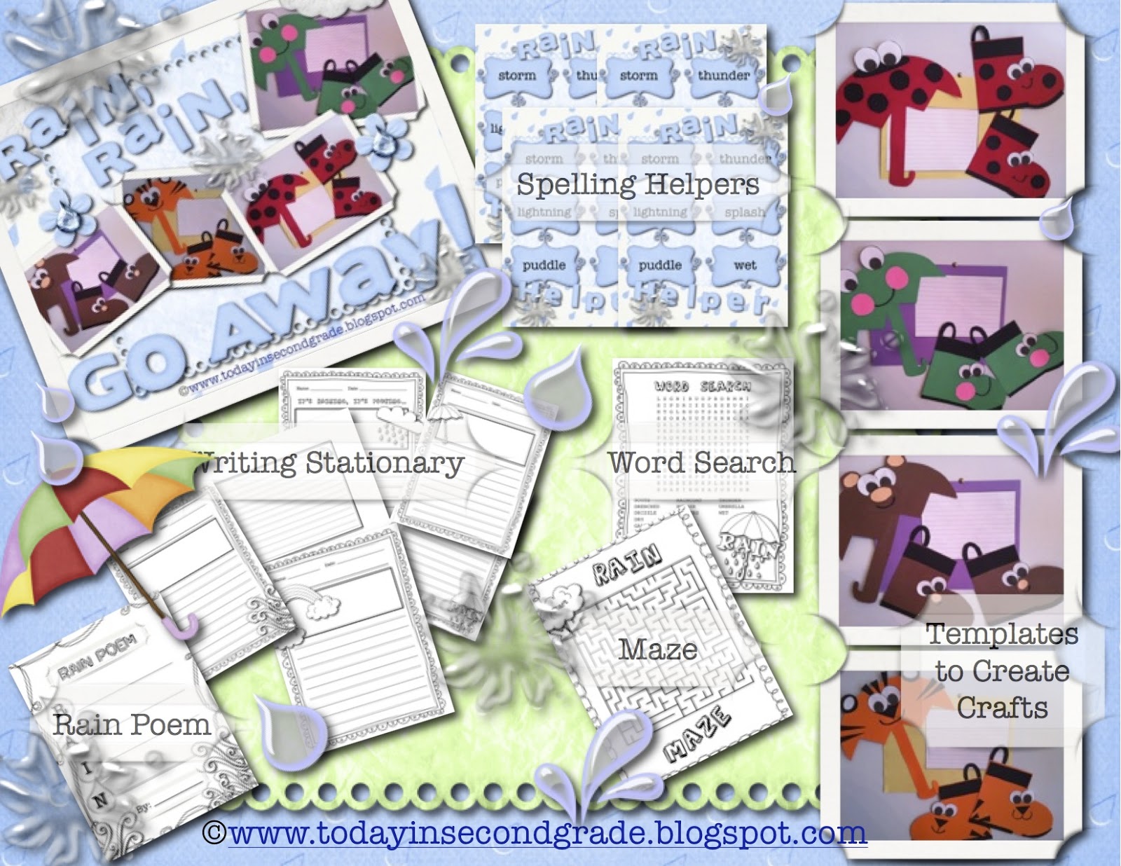 Rain, Rain, Go Away! - Today in Second Grade