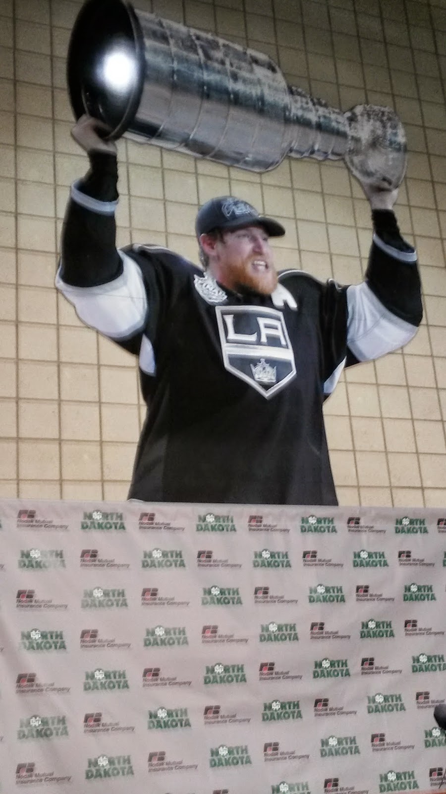 Goon's World: Matt Greene with the Cup