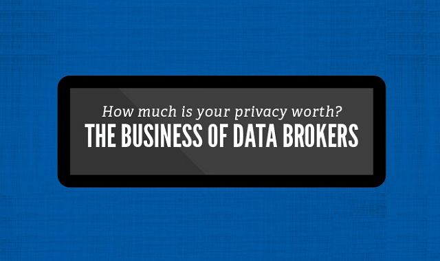 The Business of Data Brokers #infographic - Visualistan