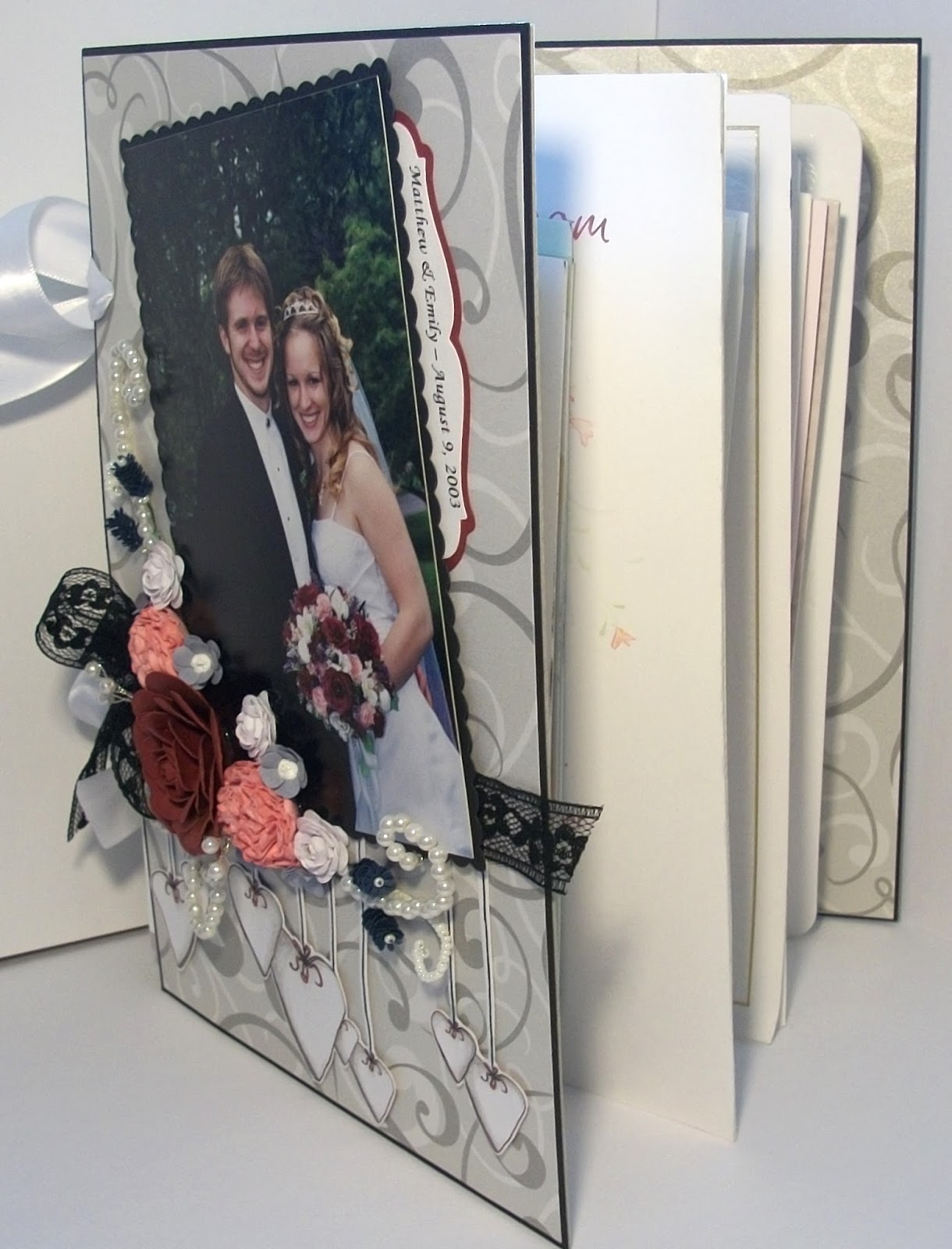 Scrappy Sweet Creations: Wedding Card Book