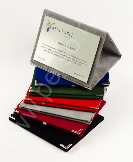 Diplome personalizate: Plachete gravate