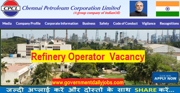 RECRUITMENT OF 23 REFINERY OPERATORS (CHEMICAL) IN CHENNAI PETROLEUM ...