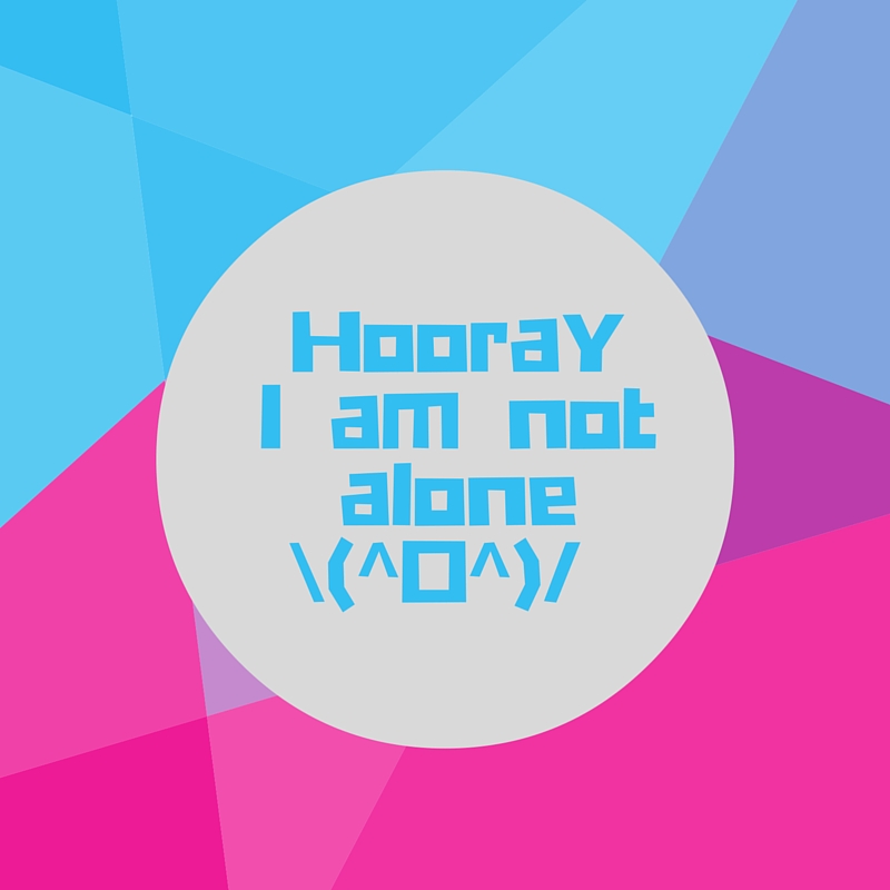 Hooray I am not alone \(^0^)/ | The Luckiest