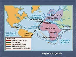Mapas - Expansão Marítima ~ Estudando História