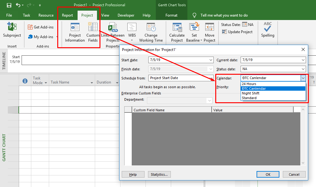 [Chia sẻ] Tạo và gán lịch trong MS Project - Powered by Discuz!