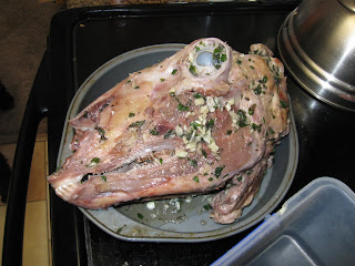 Bizarre Foods at Home: Roasted Lamb's Head