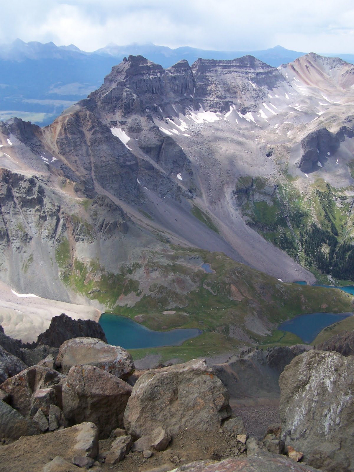 leave before the lights come on: Mt Sneffels is a long hike, makes me ...