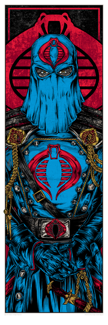 INSIDE THE ROCK POSTER FRAME BLOG: Cobra Commander & Storm Shadow ...