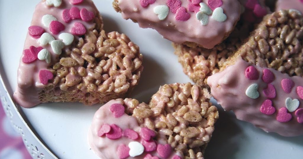 In En Om Die Huis Gedoopte Rice Krispie Valentyns Hartjies