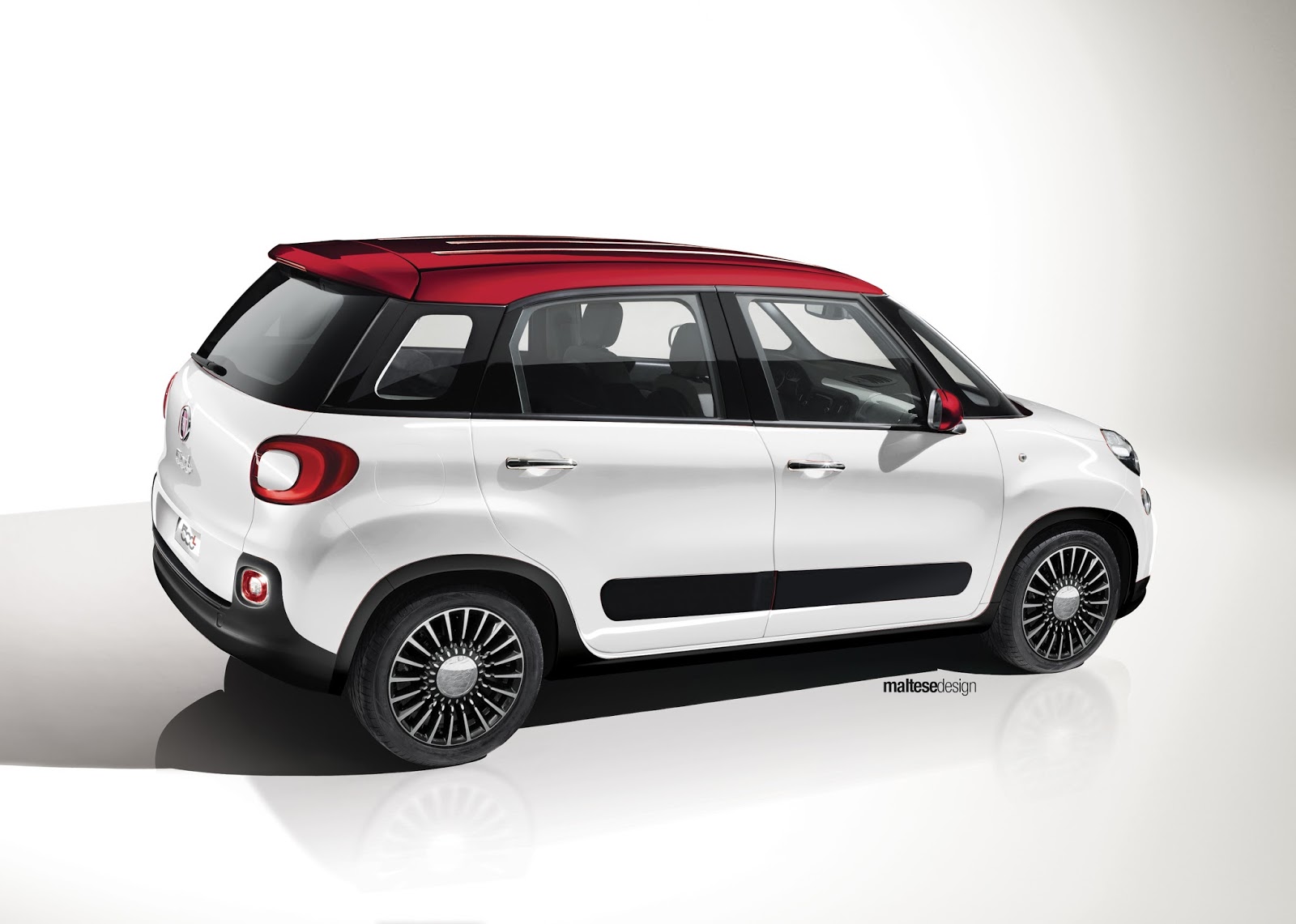 Render Restyling Fiat 500L