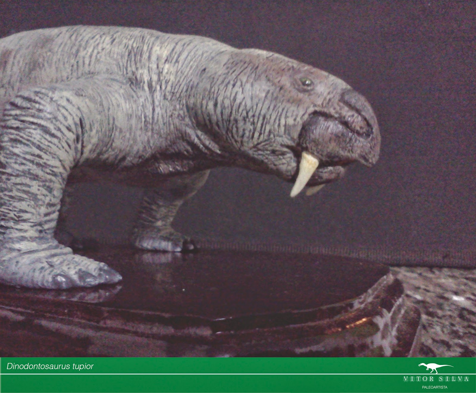 Vitor Silva - Paleoartista: Dinodontosaurus - Paleo Brasil