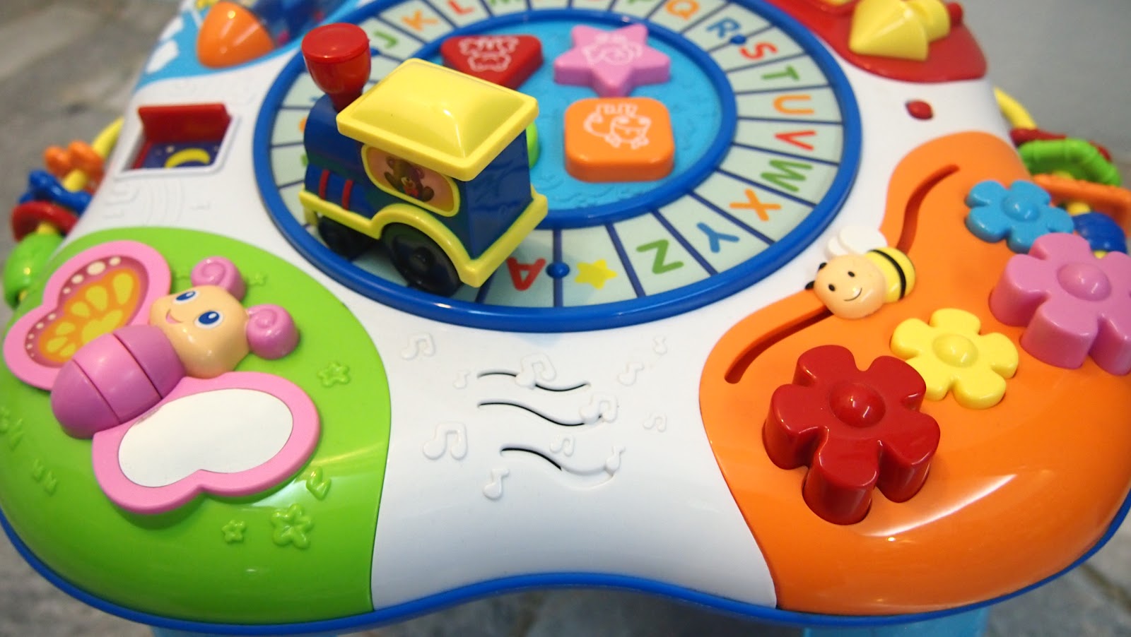 JuaiMurah: Winfun Letter Train And Piano Activity Table