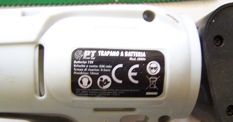 Mytech: Trapano PT Tool mod.CD006 (riparazione parte 2 - sostituzione ...