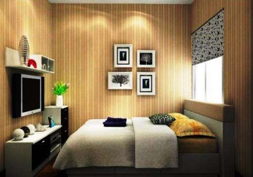 Tips Menata Kamar Tidur Memanjang - Rancangan Desain Rumah Minimalis