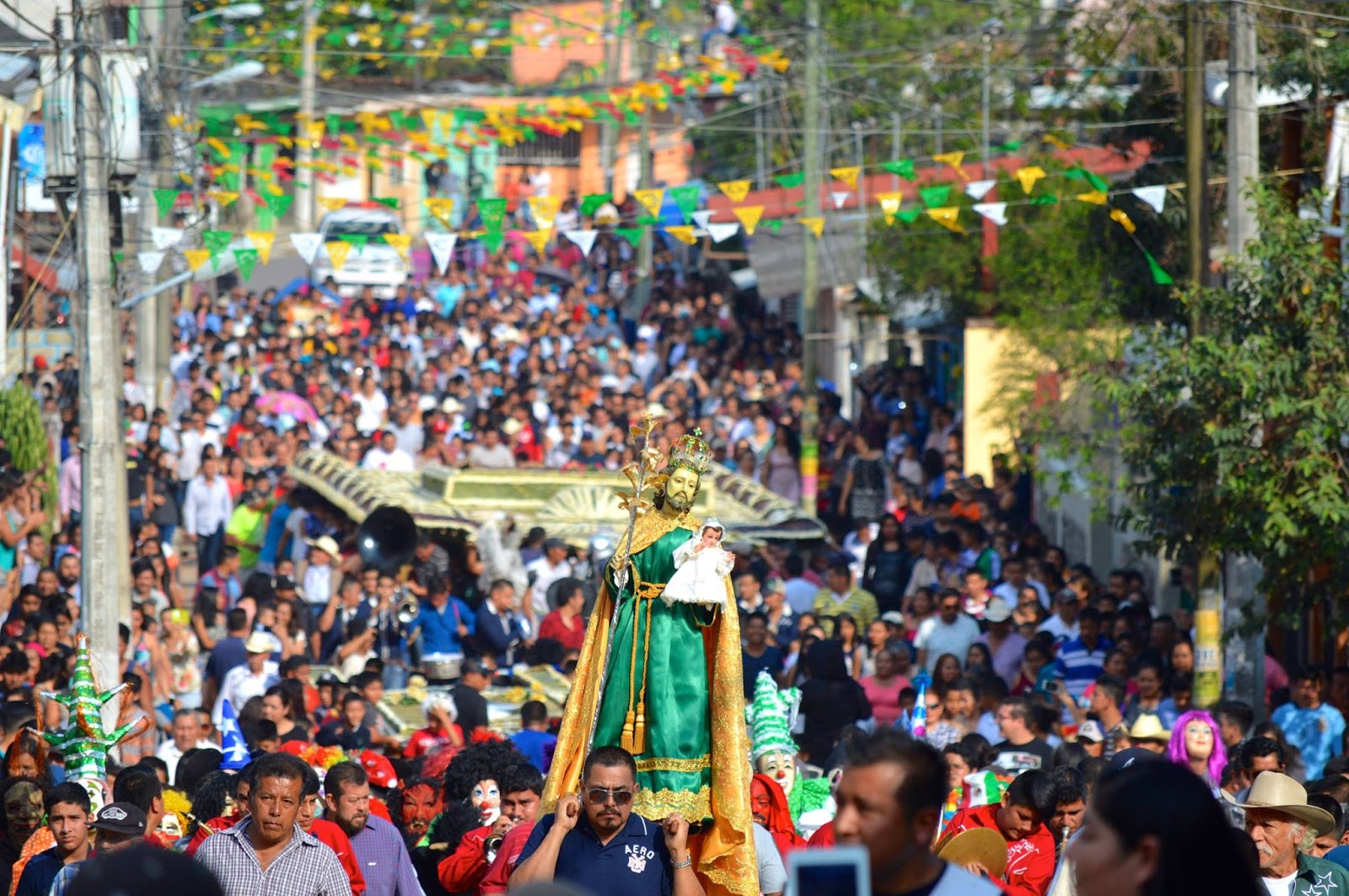 Punto de Teocelo: Punto de Teocelo Arco Floral San José Monte Blanco ...