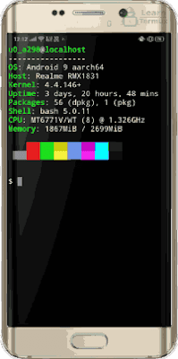 Customize Termux Header Text | Remove Termux Starting text