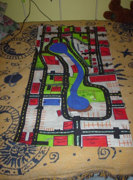 The Crafty Canadian: DIY City Maps