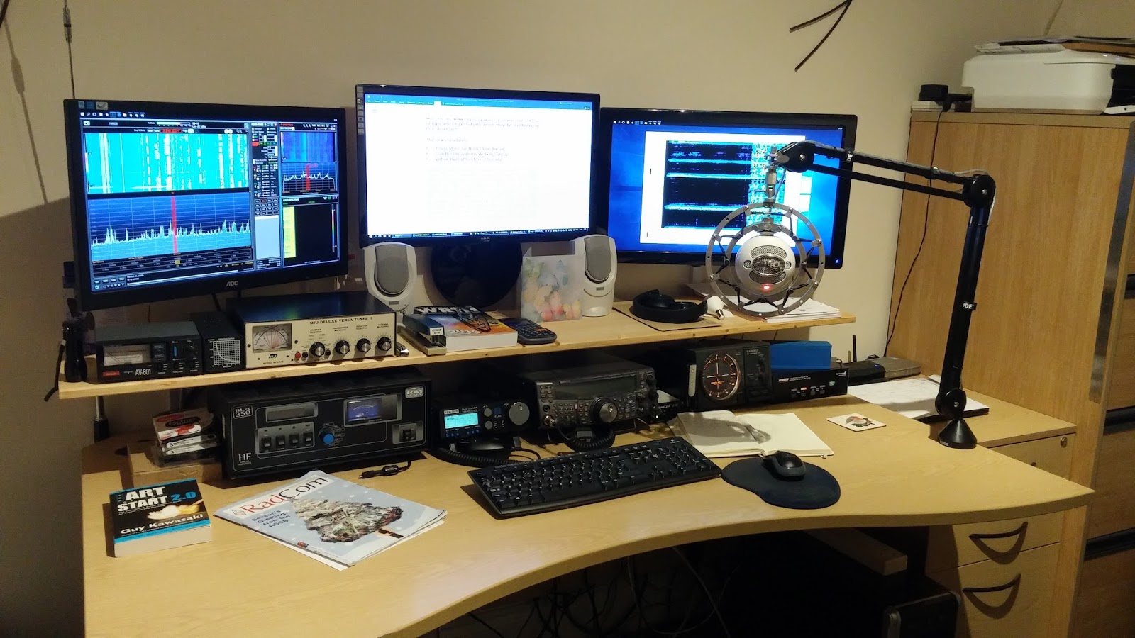 Ham Radio Station G6WPJ: Station Equipment