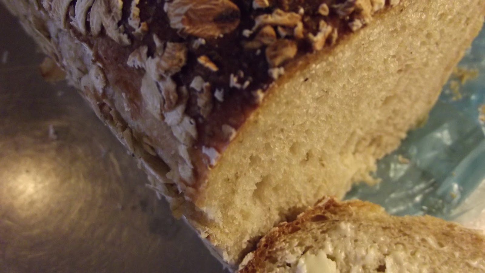 It's all about the food: Thursday Bread with Oatmeal and Freshly ground ...