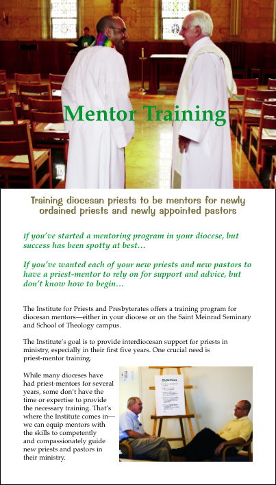 Ongoing Formation for Priests in Ministry