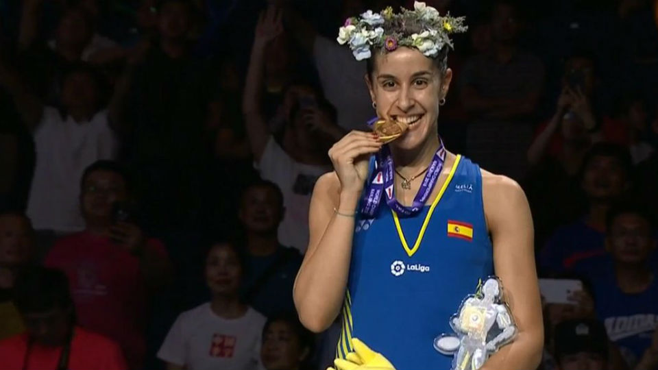 CAROLINA MARÍN, DEVOTA DE LA VIRGEN, VENCE EN LA CHINA COMUNISTA: ES LA ...