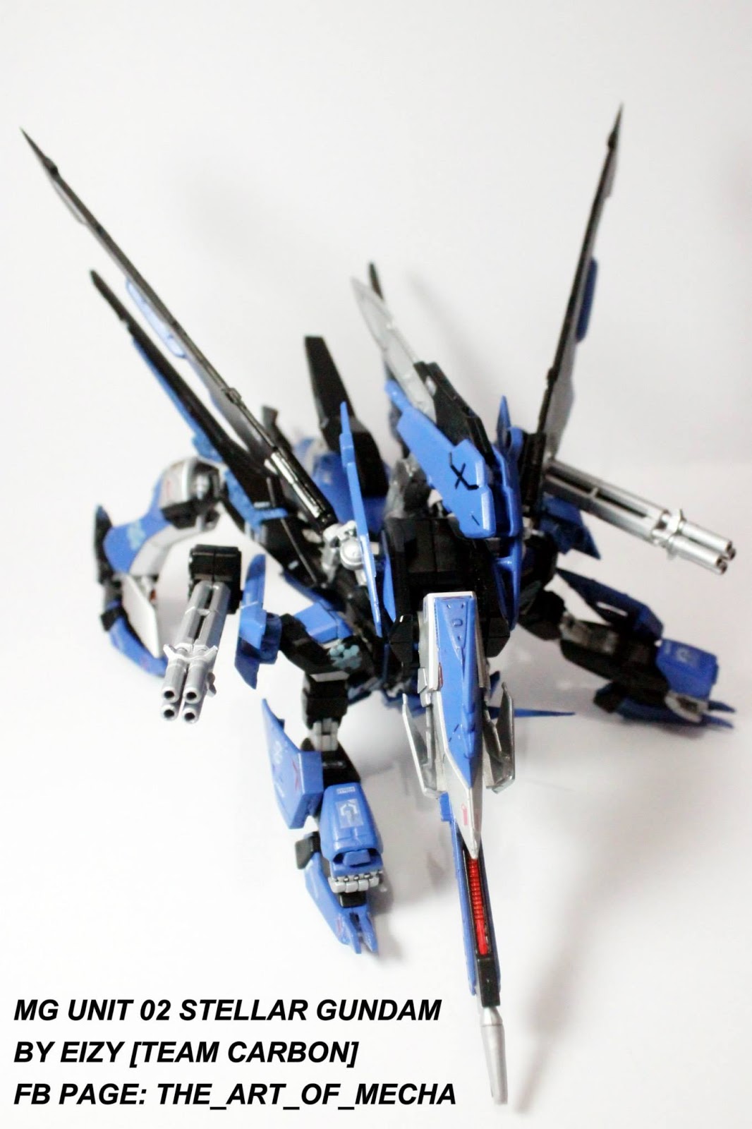 Custom Build: 1/100 UNIT 02 STELLAR GUNDAM (Transformable)