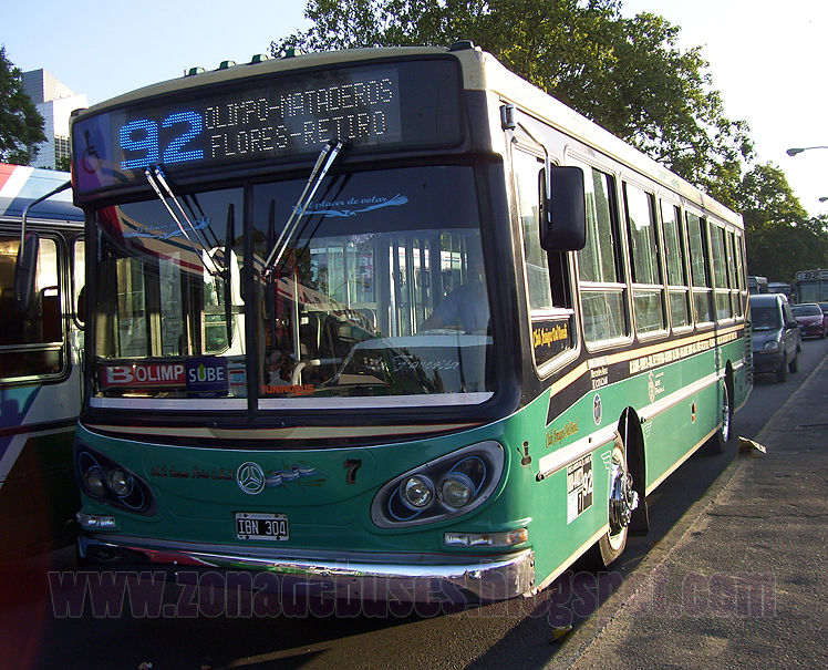 Colectibus - Zona de Buses: LINEA 92