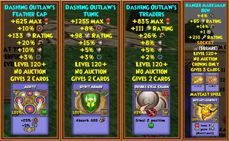 Wizard101 Avalon Outlaw's Bundle - Swordroll's Blog | Wizard101 & Pirate101