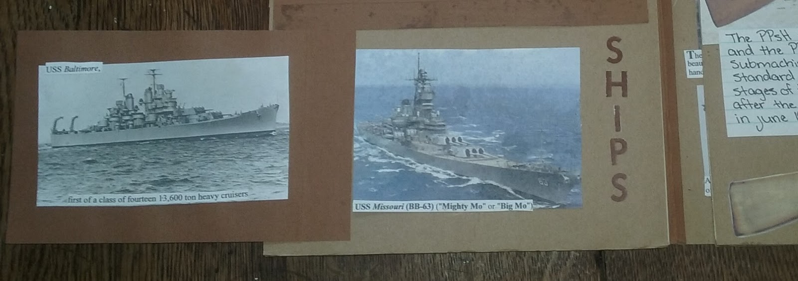 The Many Hats of M.E.L.: Manila folder lapbook WWII school project