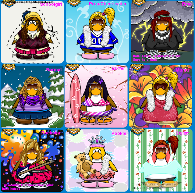 princessop's club penguin blog!: club penguin girl outfits