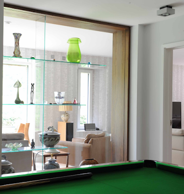 Glass Shelving Units - CUSTOM GLASS SHELF