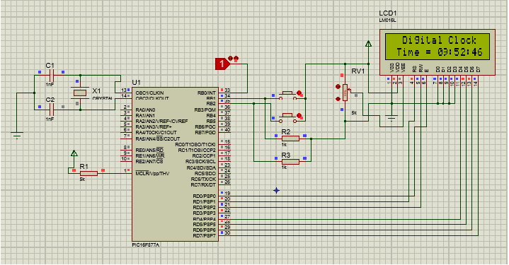 Real Time Digital Clock