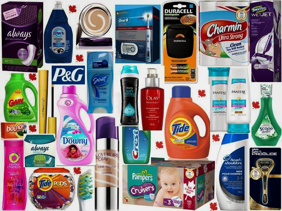 Canadian Daily Deals: P&G Brandsampler Important Update New Sampling ...
