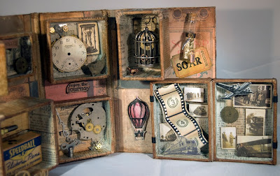 Stampensteins Castle: Tim Holtz Configurations Box Book