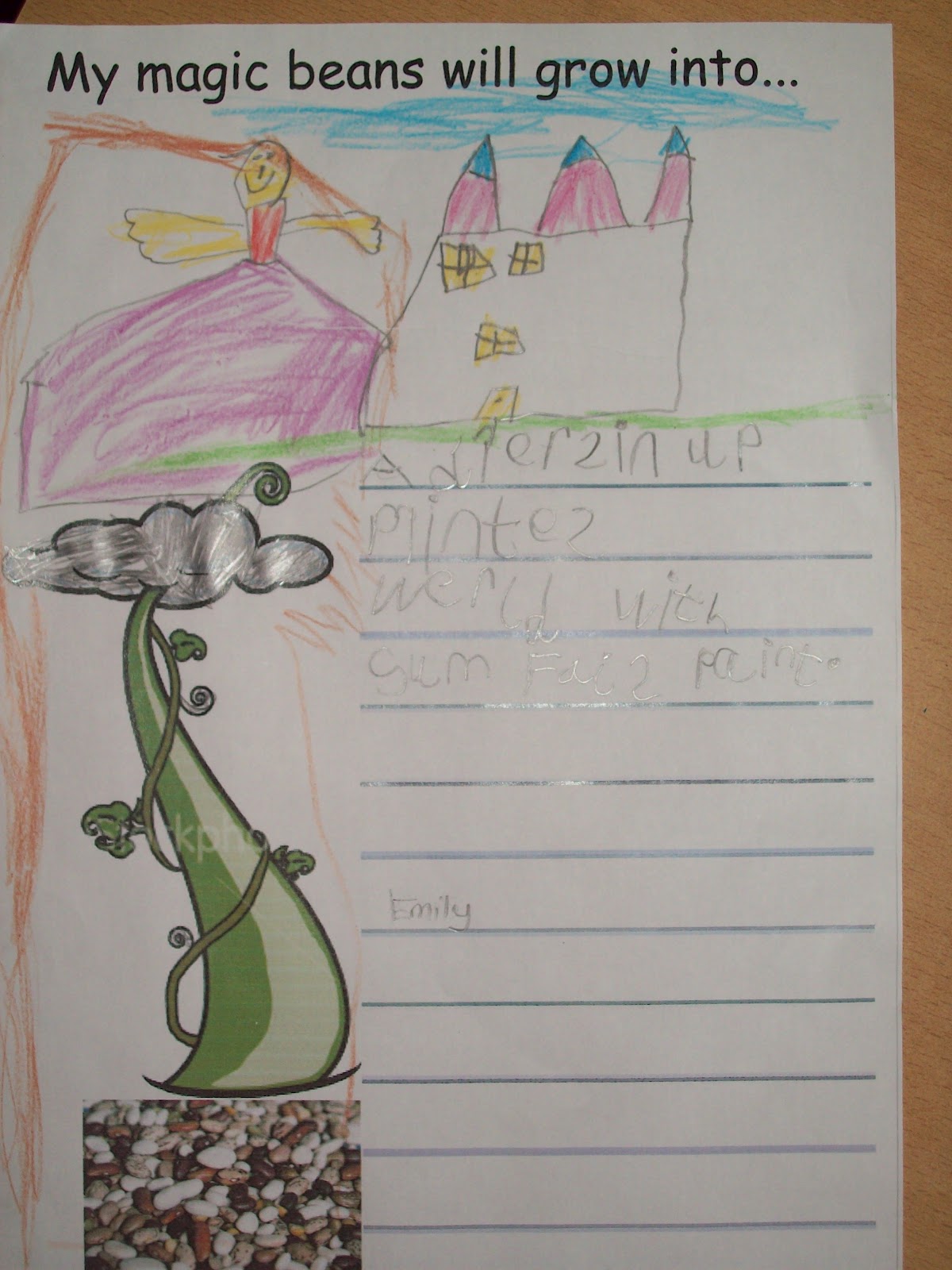 FS2 Blogspot: Jack and the Beanstalk Writing!