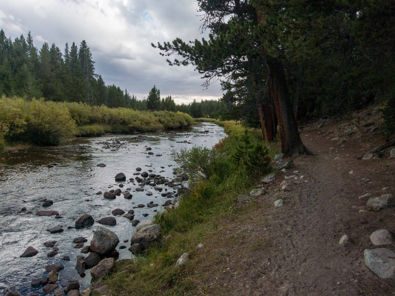 Eric's Hikes: Wind River High Route Day 7: Shadow Lake to Big Sandy ...