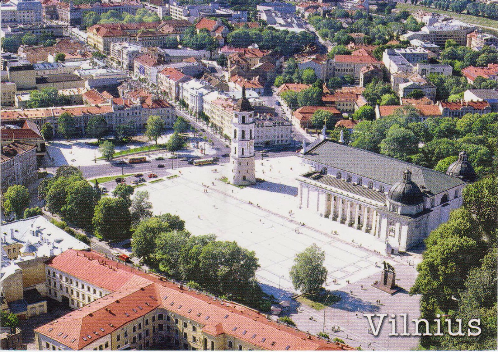 My Postcrossing Postcards: Postcard #6 - Vilnius, Lithuania