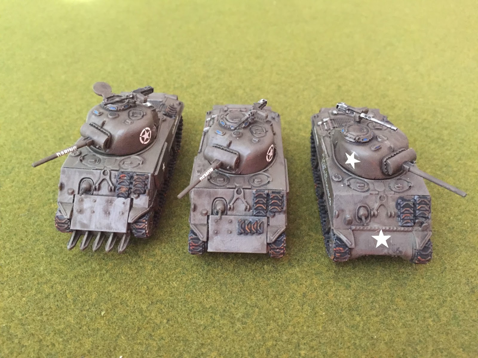 Hitting on a Double 1: Gale Force Nine - TANKS - USA Sherman Swarm