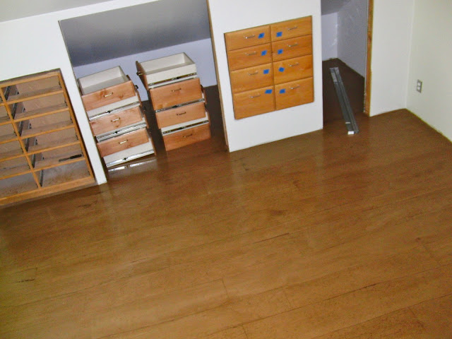 Building Mom's Yurt - A Blog: Kraft Paper Floors