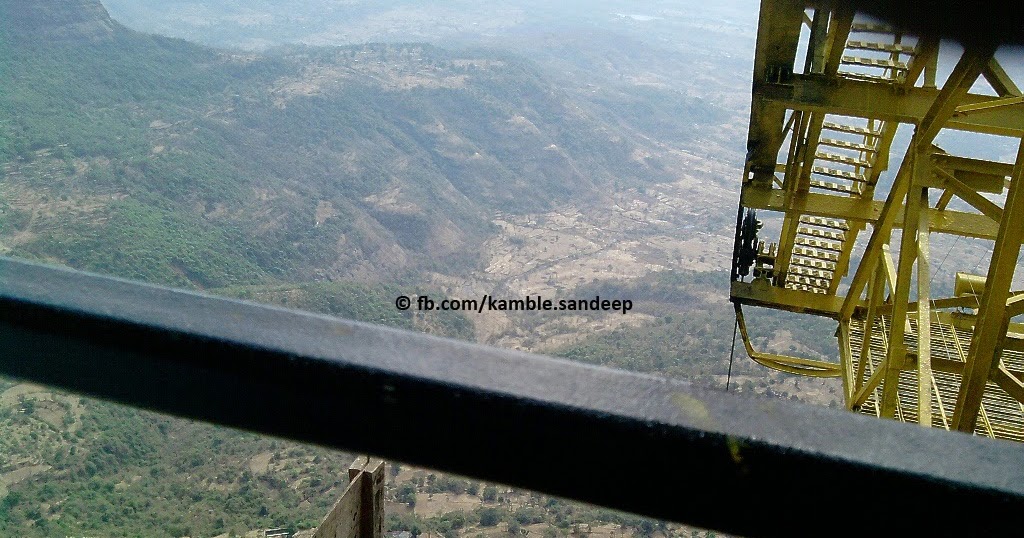 Raigad Ropeway, an easy access to the Fort - रायगड रोप वे
