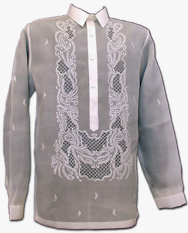 Traditional Costumes: Philippine traditional costume 'Barong'