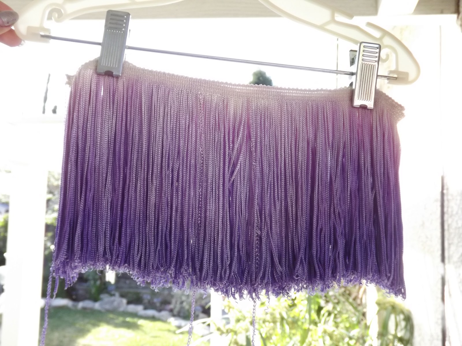 les rebelles doux.: DIY: Dip Dye Fringe