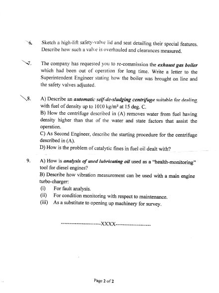General 📓📚- MEO Class 2 Papers