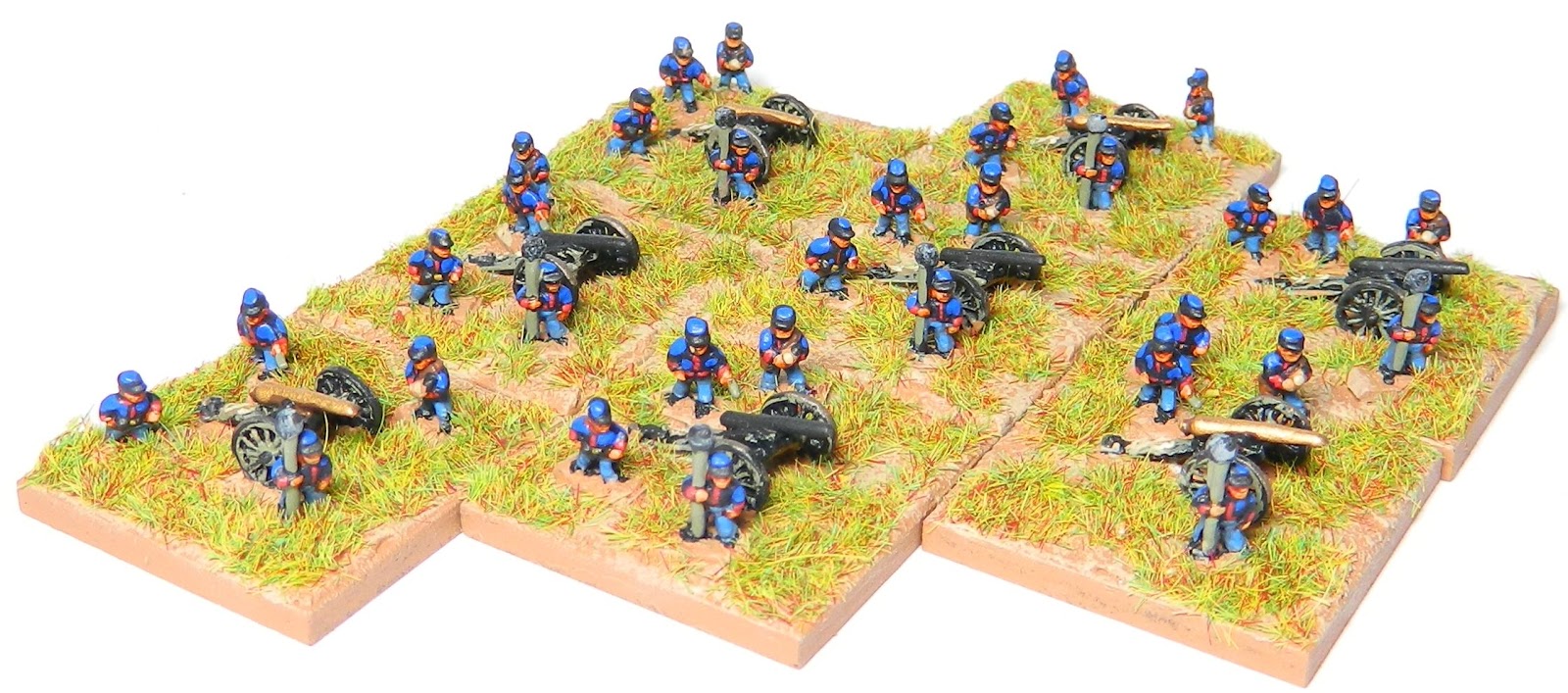 MacPhee's Miniature Men: 6mm ACW Artillery