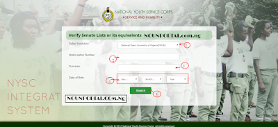 How To Apply To Collect NYSC Exclusion Letter - NOUN INFORMATION