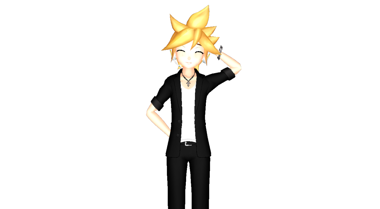 Hikari Yamamoto's Blog: [MMD] PD EDIT Len Kagamine Model README [MMD]