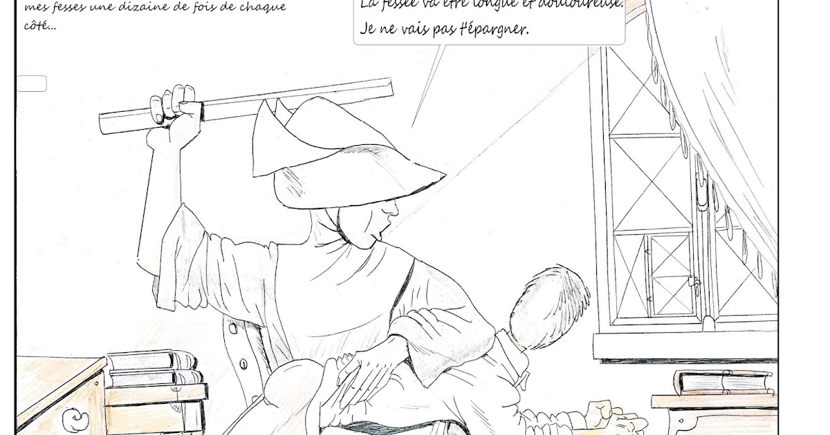 Axel, élève à St Marie - chapitre 24 - Une bonne fessée