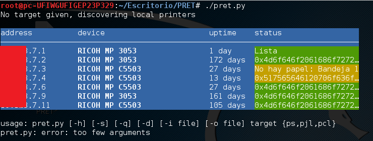 SystemExposed: PRET - The Printer Exploitation Toolkit