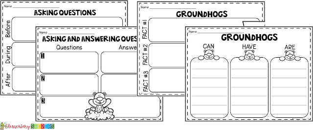 Groundhog Day books and activities - Second Grade Stories