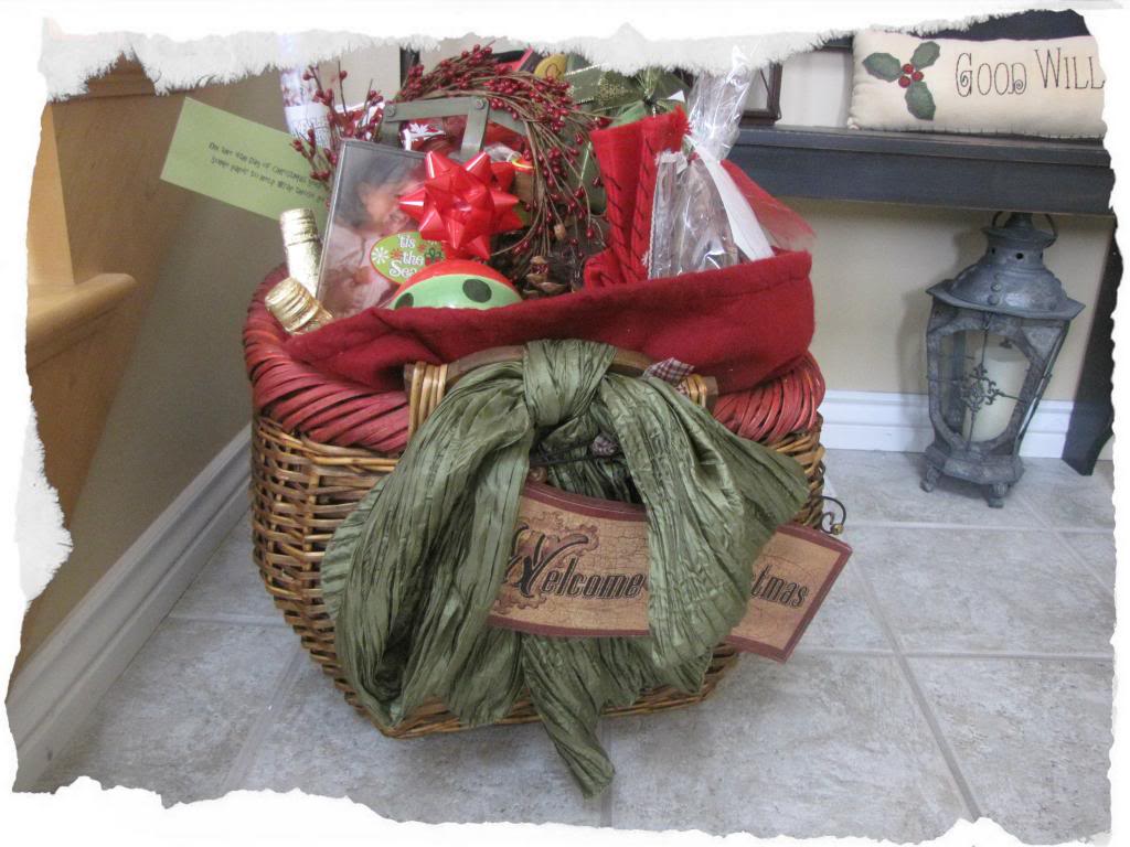 CHOCOLATES FOR BREAKFAST and other Sweet Somethings: The Christmas Basket